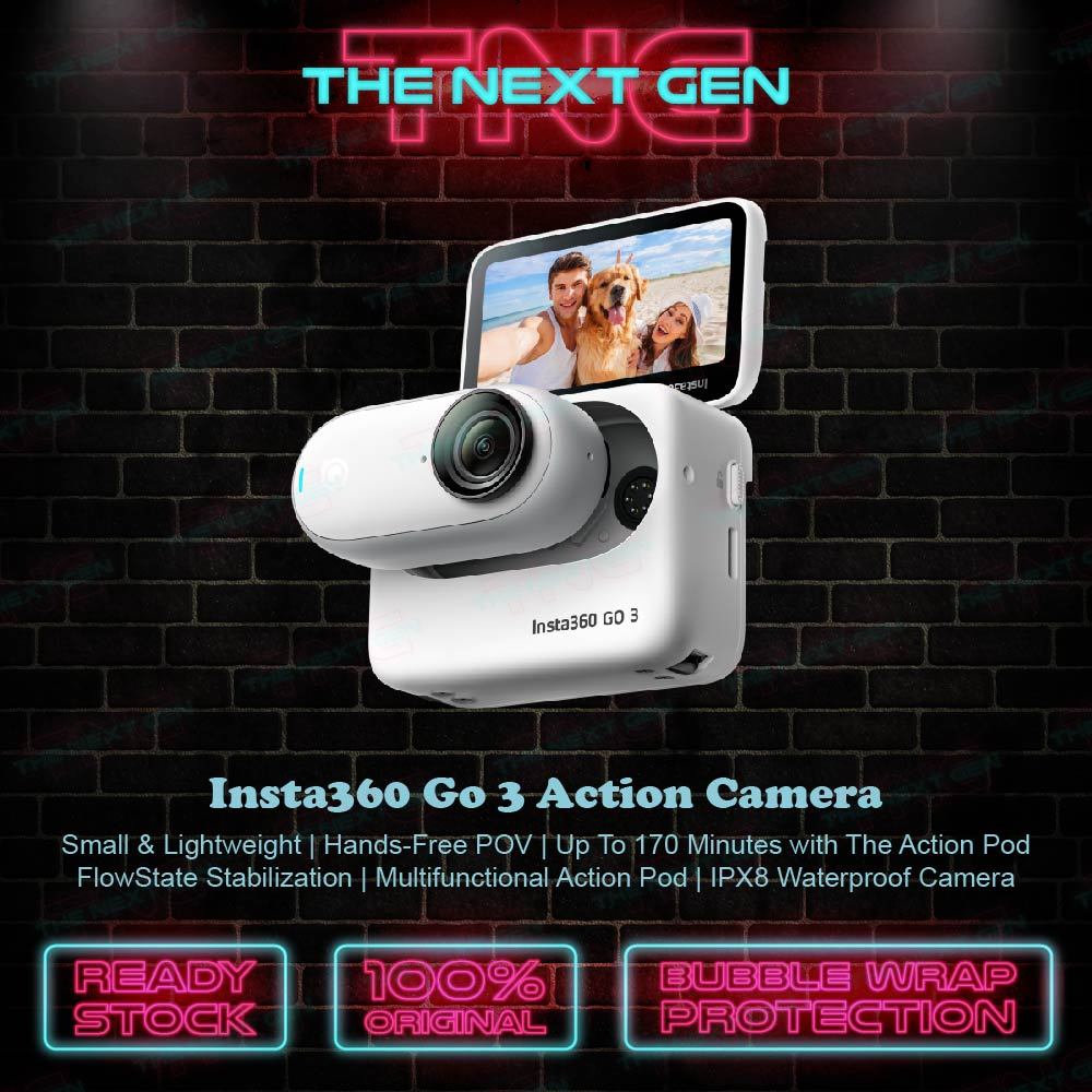 Insta360 GO 3 Action Camera (Small & Lightweight, Up To 170 minutes ...