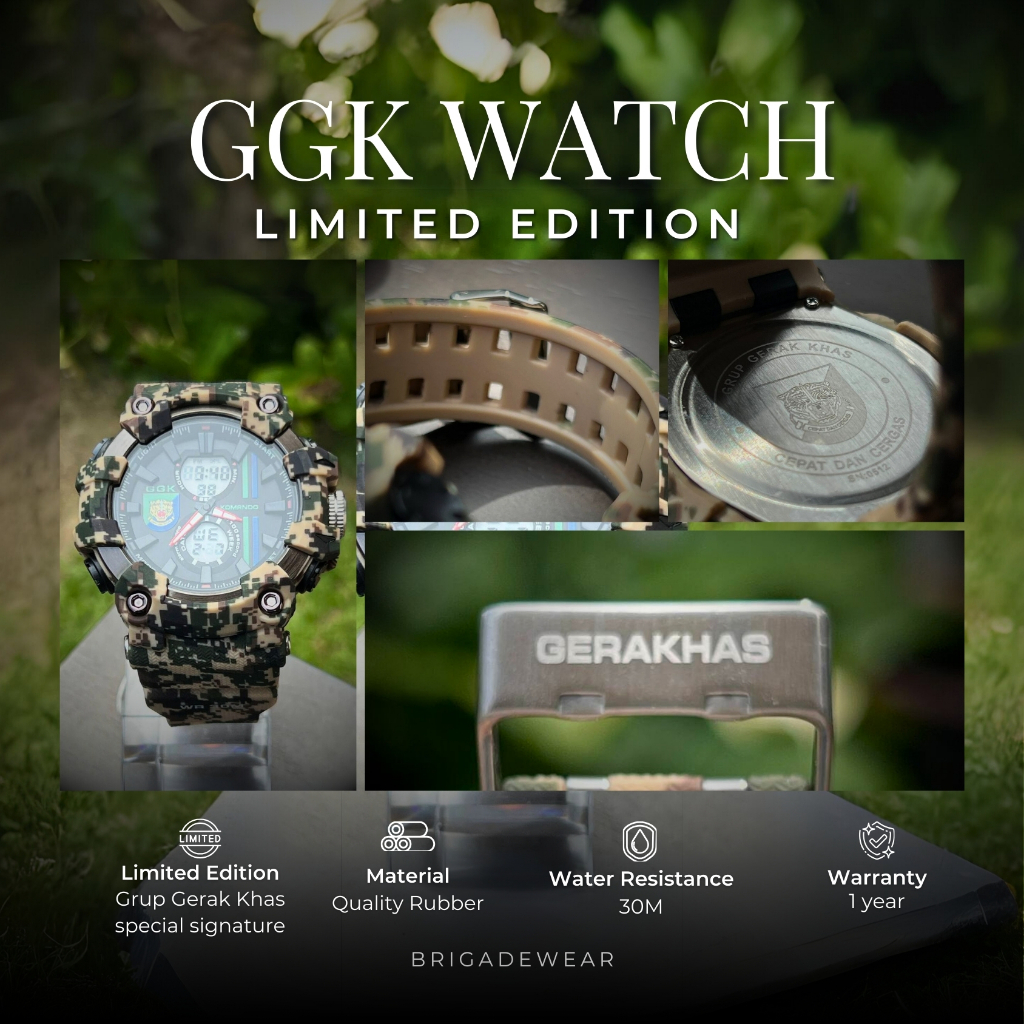 Jam Tangan Tentera Loreng ORIGINAL [𝗟𝗶𝗺𝗶𝘁𝗲𝗱 𝗘𝗱𝗶𝘁𝗶𝗼𝗻] 🔥 Military style ...