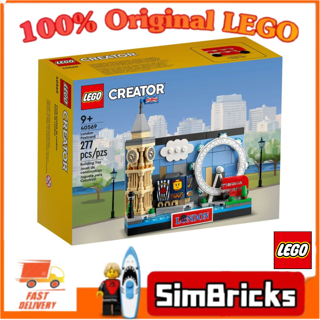 (SimBricks) LEGO 40569 London Postcard | Shopee Malaysia