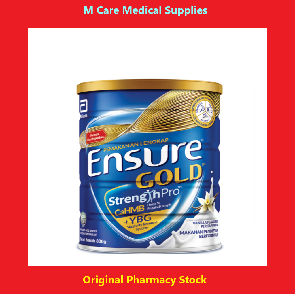 [ New Look ] Ensure GOLD 800g Vanila/Wheat/ Coffee | Shopee Malaysia