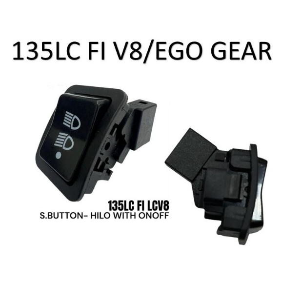 HI LOW SWITCH BUTTON WITH ON/OFF 3 STEP ORIGINAL 135LC FI V8 EGO-GEAR ...