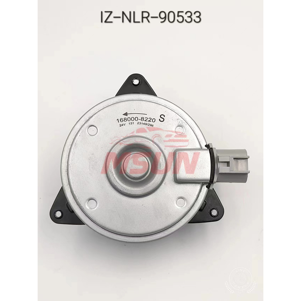 AIR COND FAN MOTOR (24V) (ND TYPE) ISUZU NLR,NPR PRO 168000-8220 ...