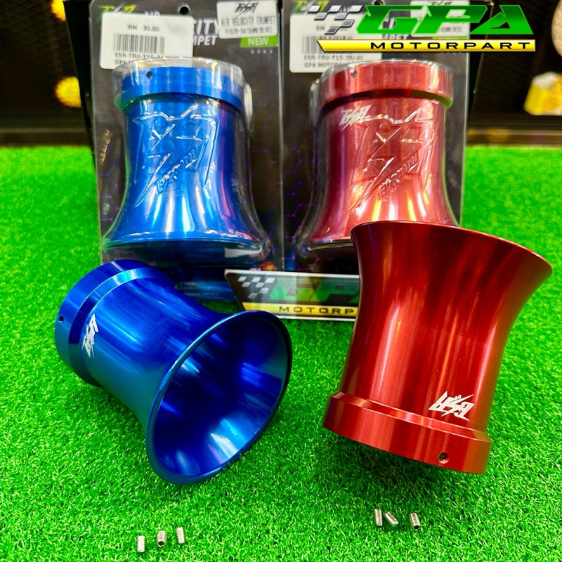 ESR RACING TRUMPET THROTTLE BODY YAMAHA Y15ZR 34MM / 36MM 38MM / 40MM ...