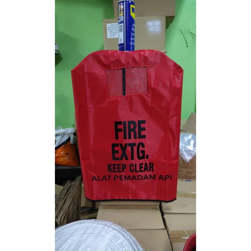 Fire Extinguisher Cover for 9kg ABC / 2kg Co2 Fire Extg | Shopee Malaysia