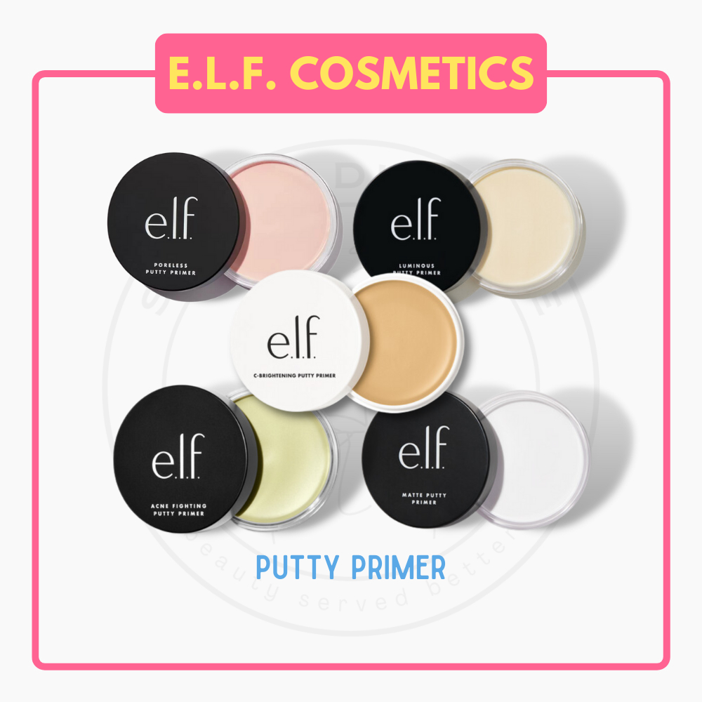 ELF Poreless/Luminous/Matte/Acne Fighting/C-Brightening Putty Primer, e ...