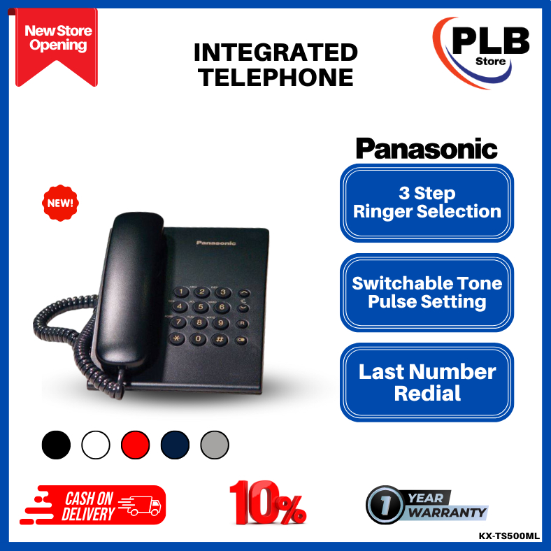 PANASONIC INTEGRATED TELEPHONE SYSTEM KX-TS500ML | Shopee Malaysia