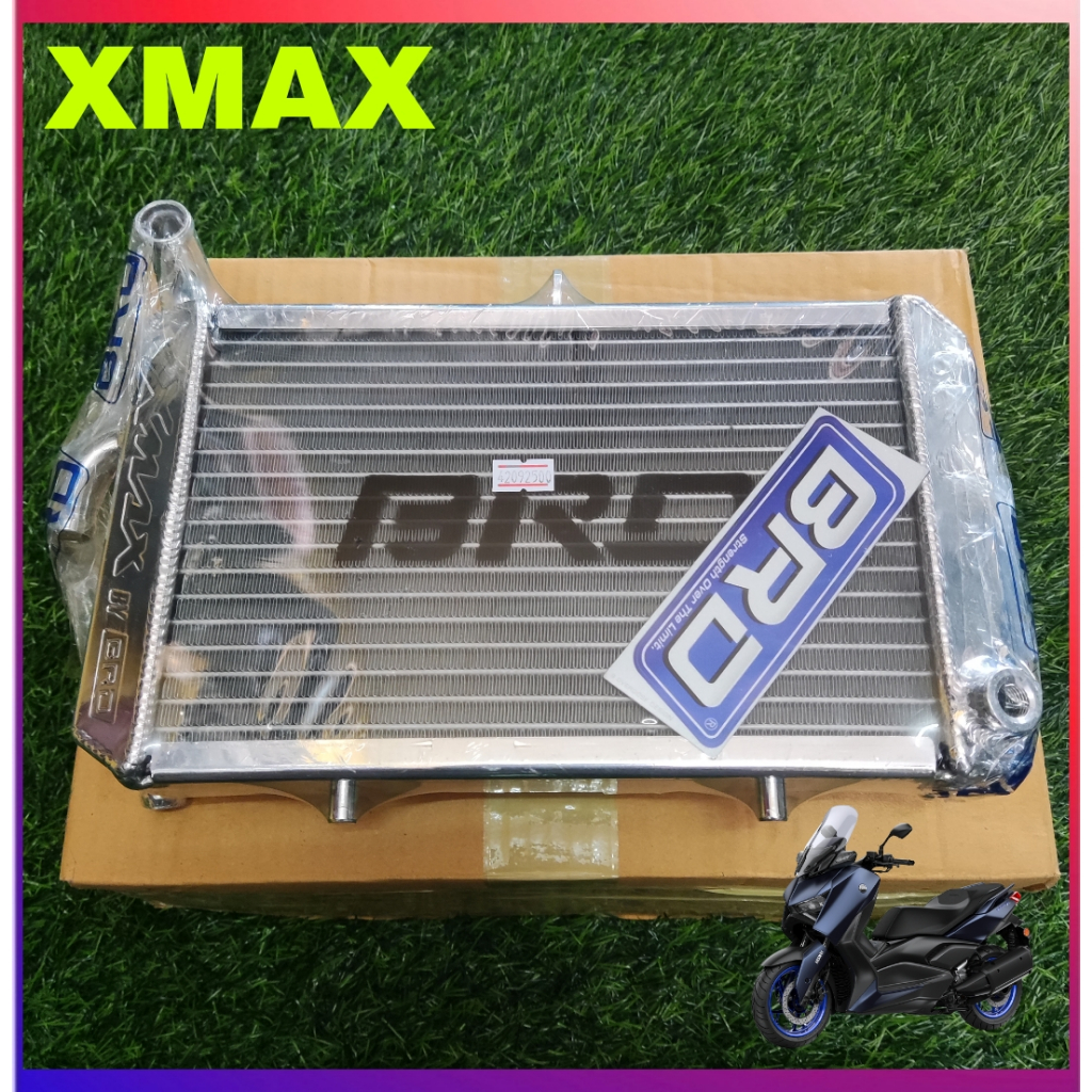 🇳🇱🔥🇲🇾 BRD RADIATOR ALLOY FOR YAMAHA XMAX ORIGINAL 🇲🇾🔥🇳🇱 COOLING SYSTEM ...