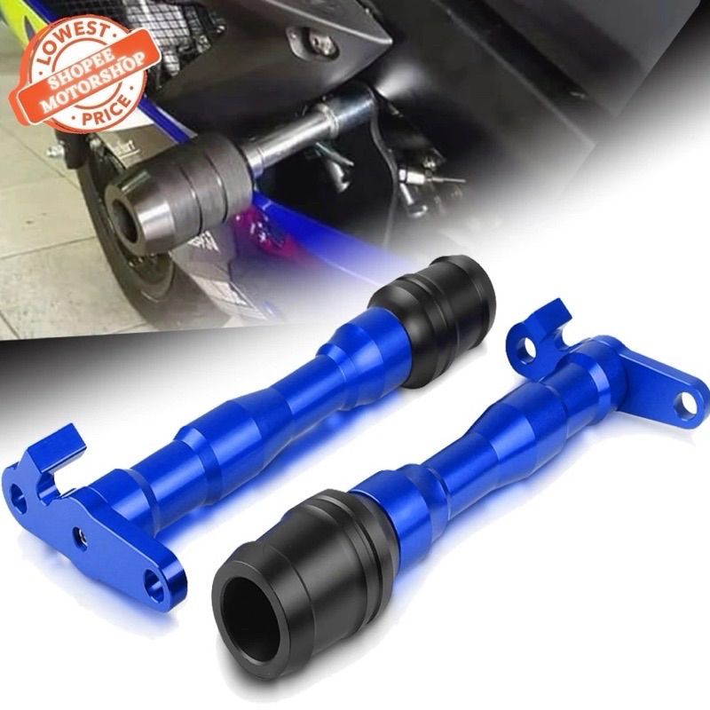 YAMAHA R15 V3 / MT15 Frame Slider Falling Guard Crash Pad Protector Motorcycle Center Bar ...