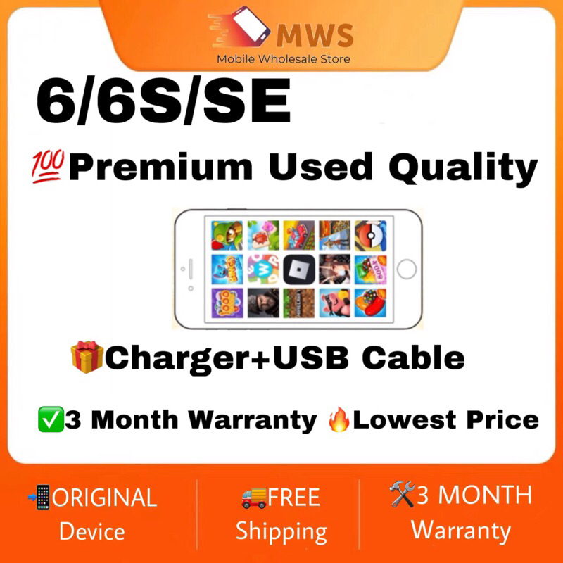 USED 6 / 6S / SE 2016 (💯 Premium Used) | Shopee Malaysia