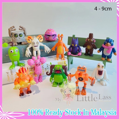 13Pcs Game My Singing Monsters Action Figure Toy PVC Model Doll Wubbox ...