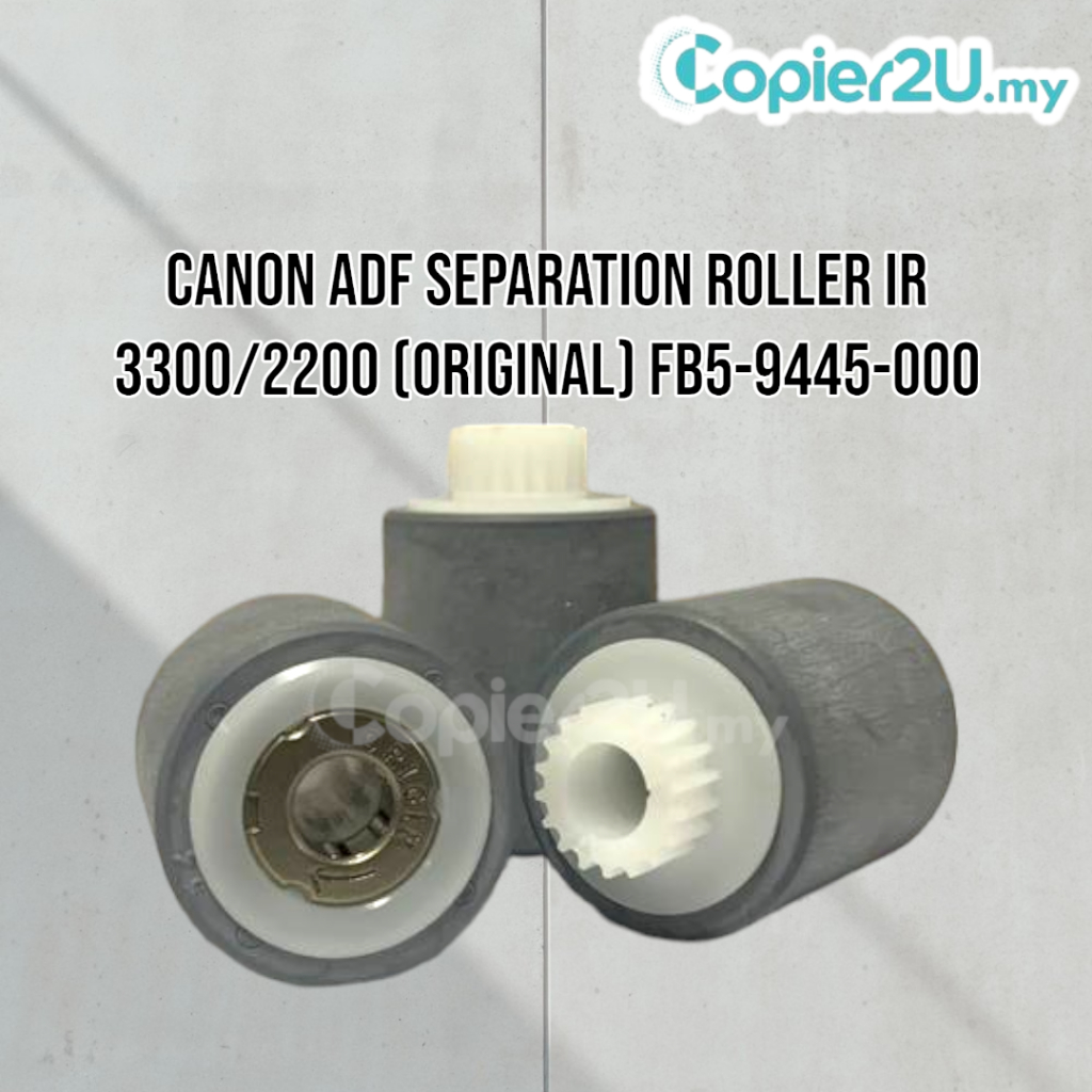CANON ADF SEPARATION ROLLER IR 3300/2200 (ORIGINAL) FB5-9445-000 ...