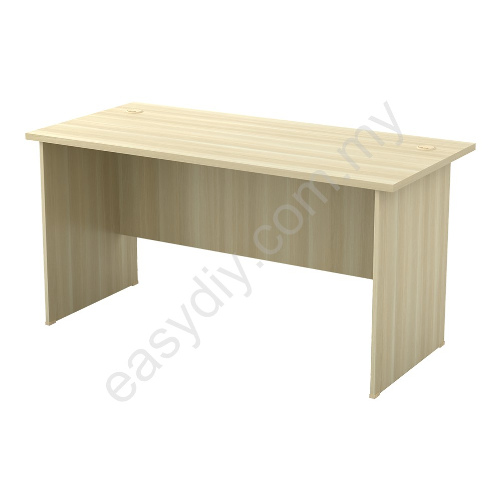 EXT127-BA - RECTANGULAR TABLE C/W WOODEN LEG / OFFICE TABLE / STUDY ...
