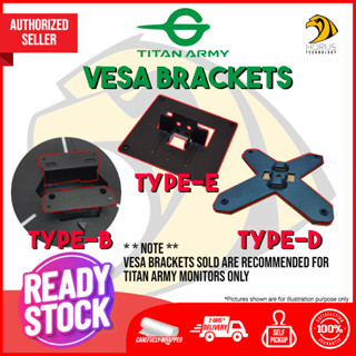 TITAN ARMY VESA bracket Supports 75mm x 75mm (Type B, D, & E ) | Shopee ...