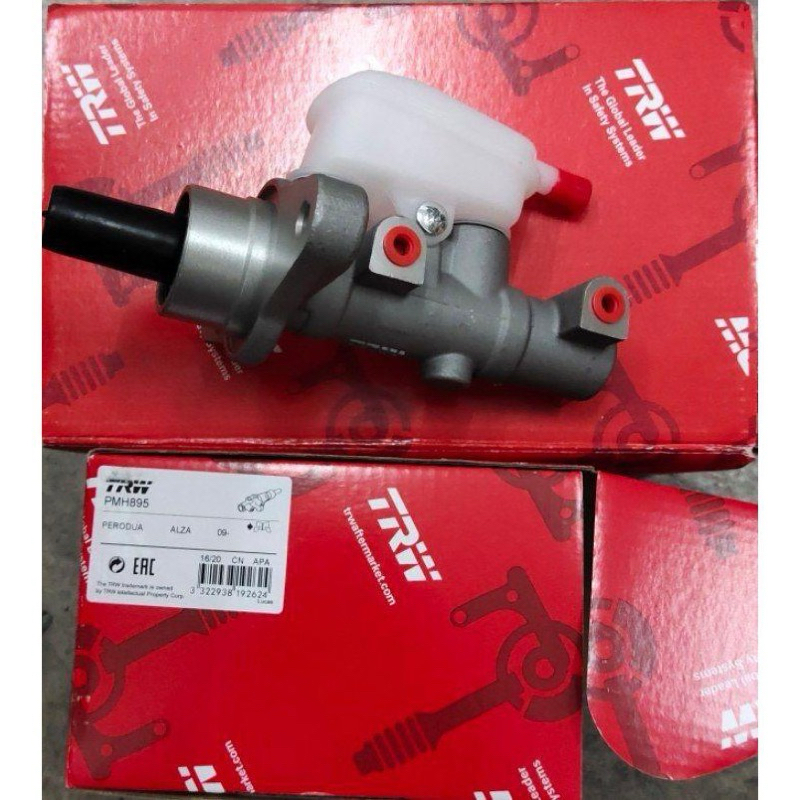 TRW Hydraulic Brake Master Pump Cylinder PMH895 for Perodua Alza - With ...