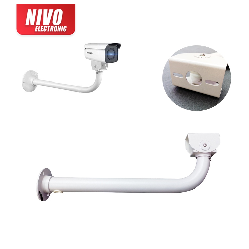 CCTV Security Camera Mount Bracket, Telescopic Adjustable Universal ...