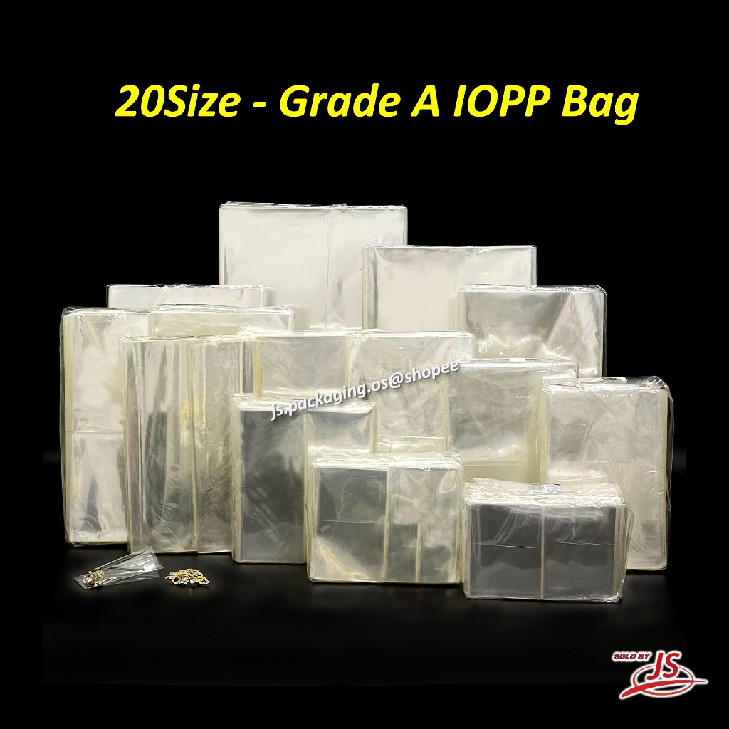 20 saiz Beg Plastik Lutcahaya Tinggi IOPP Siam (100g) | Shopee Malaysia