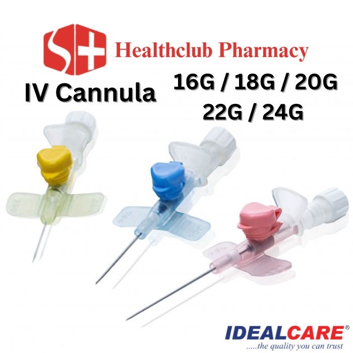 IV Cannula Catheter Branula with Injection Valve 16G/18G/20G/22G/24G (1PC) | Shopee Malaysia
