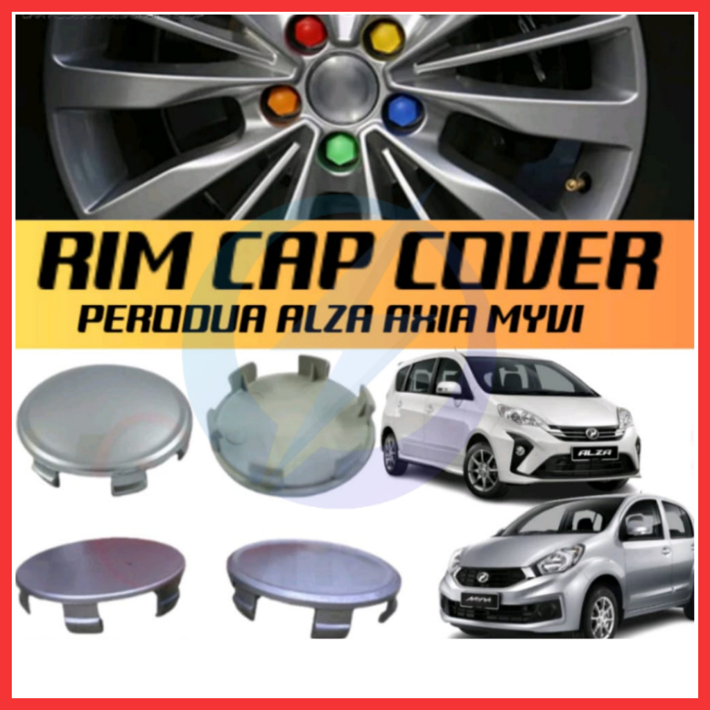 Original Perodua Rim Cap Old Sport Rim Wheel Cap Cover Silver Myvi D73A ...