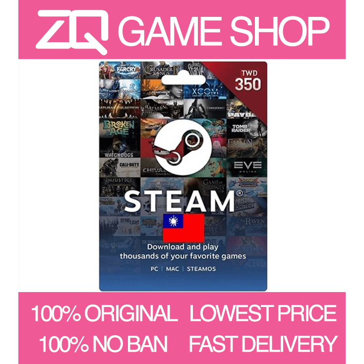 [TW] Steam Wallet Taiwan Games Gift Card Code TWD PC Handheld [Instant ...