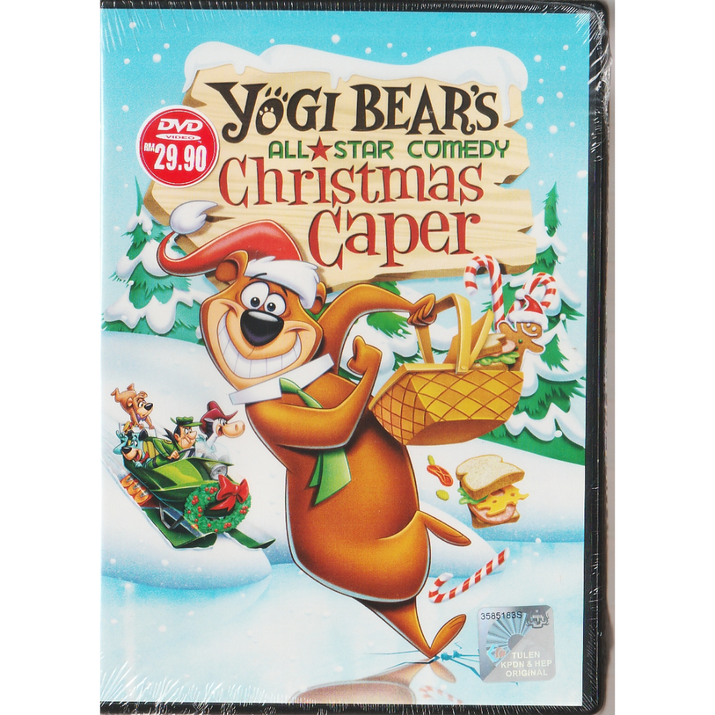 DVD YOGI BEAR'S ALL STAR COMEDY CHRISTMAS CAPER ( ORIGINAL ) | Shopee ...