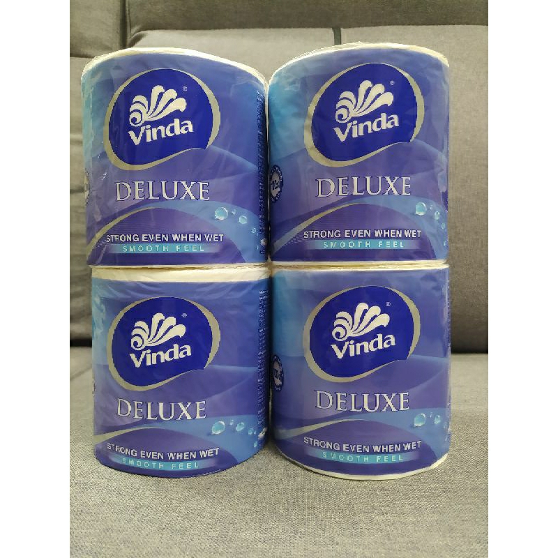 Vinda Deluxe Toilet paper repack (4 units) | Shopee Malaysia