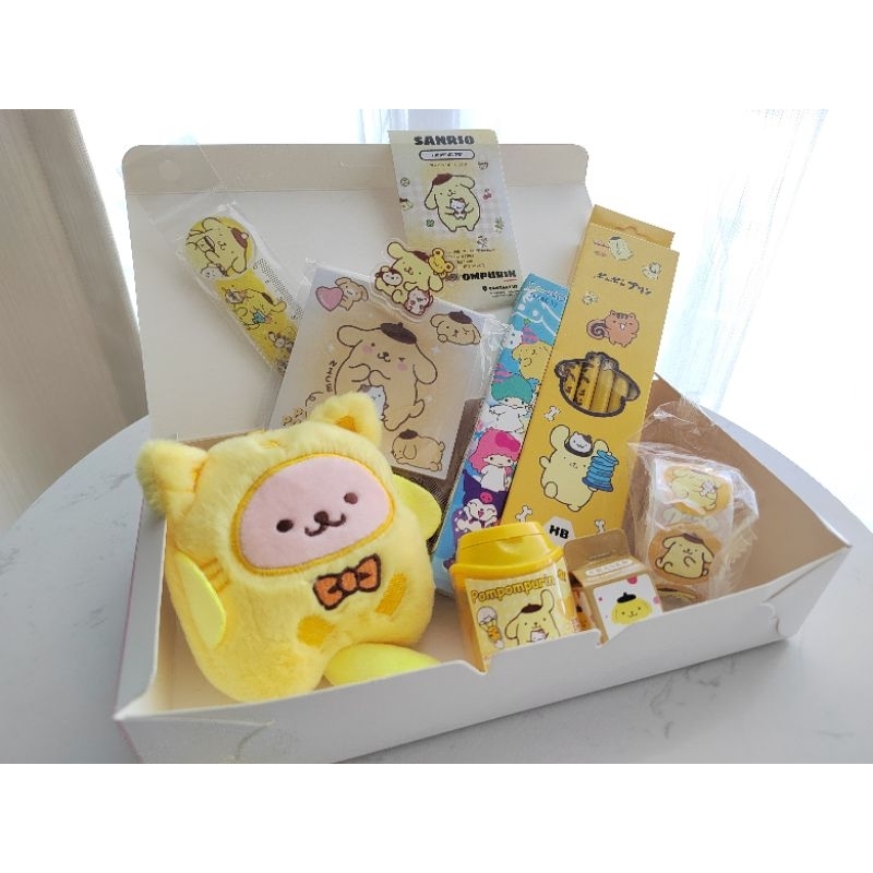 Sanrio Stationery Gift Set Kuromi Melody Cinnamoroll Pompompurin Gift ...