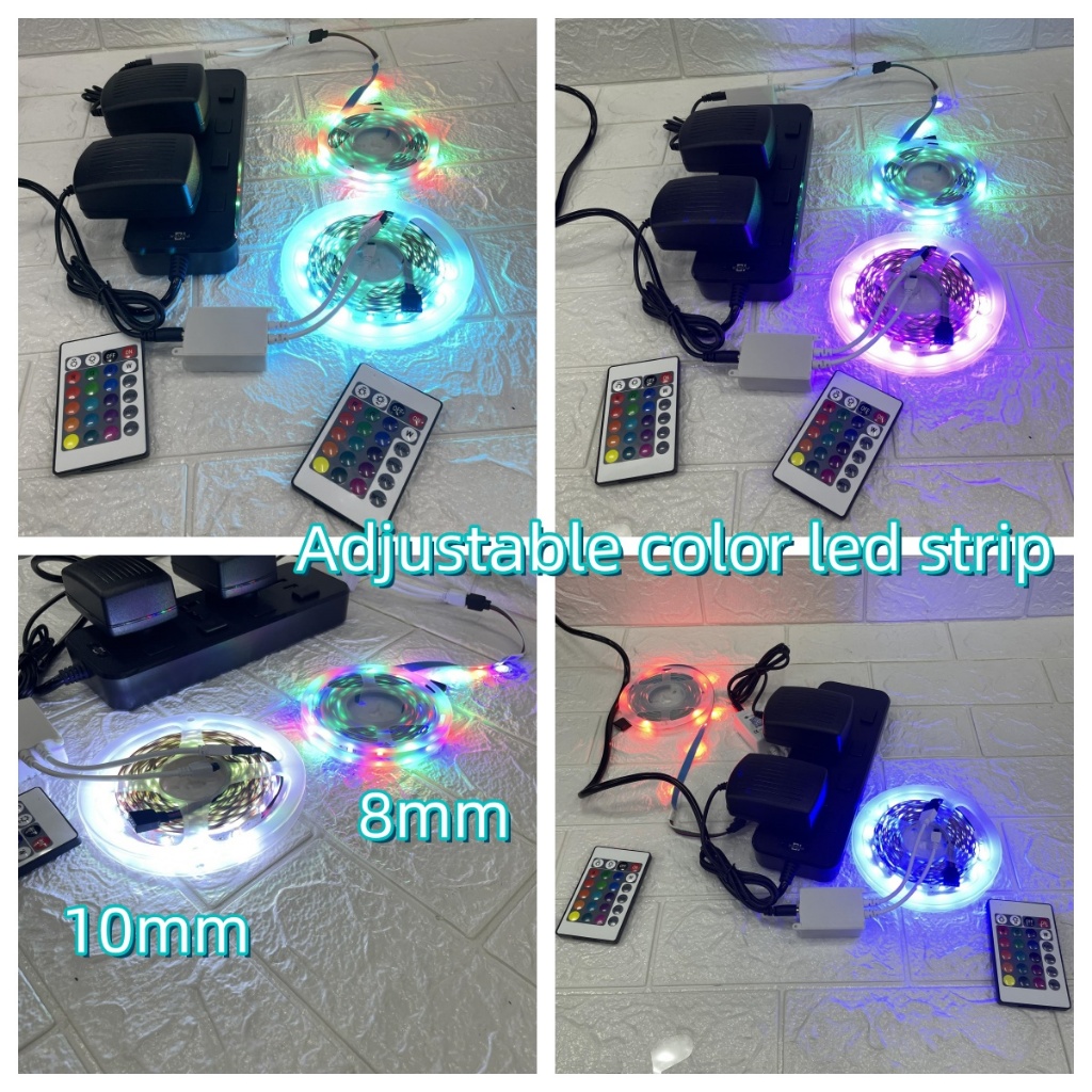led strip set dc12v fairy lighting strip rod +sticker decoration of ...