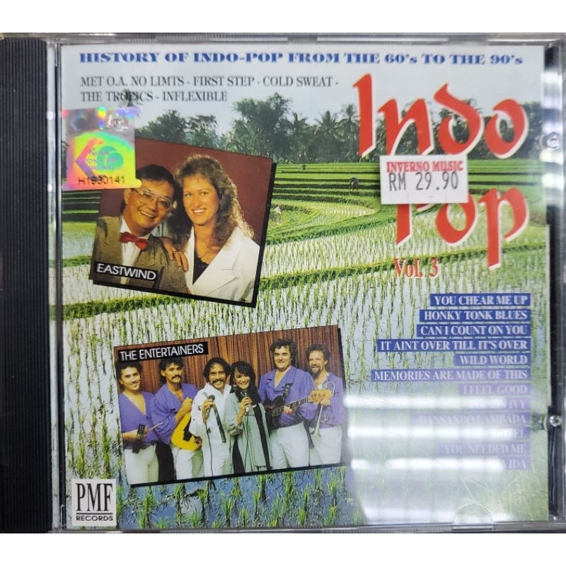 Indo Pop Vol.3 - History Of Indo-Pop From The 60's To The 90's (CD ...
