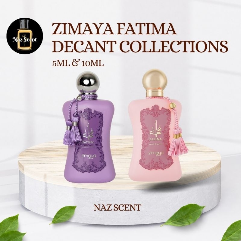 Zimaya Fatima Decant / Sample Collections ( Fatima / Velvet Love ...