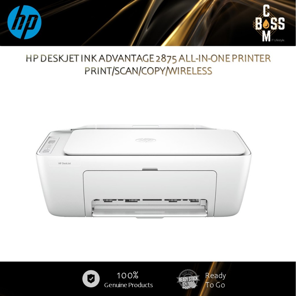 *NEW*HP DESKJET INK ADVANTAGE 2875 ALL-IN-ONE PRINTER PRINT/SCAN/COPY/WIRELESS | Shopee Malaysia