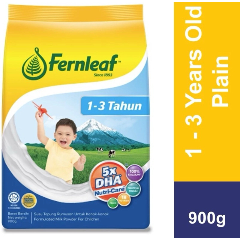 FERNLEAF 1-3 Tahun BIASA 900g | Shopee Malaysia