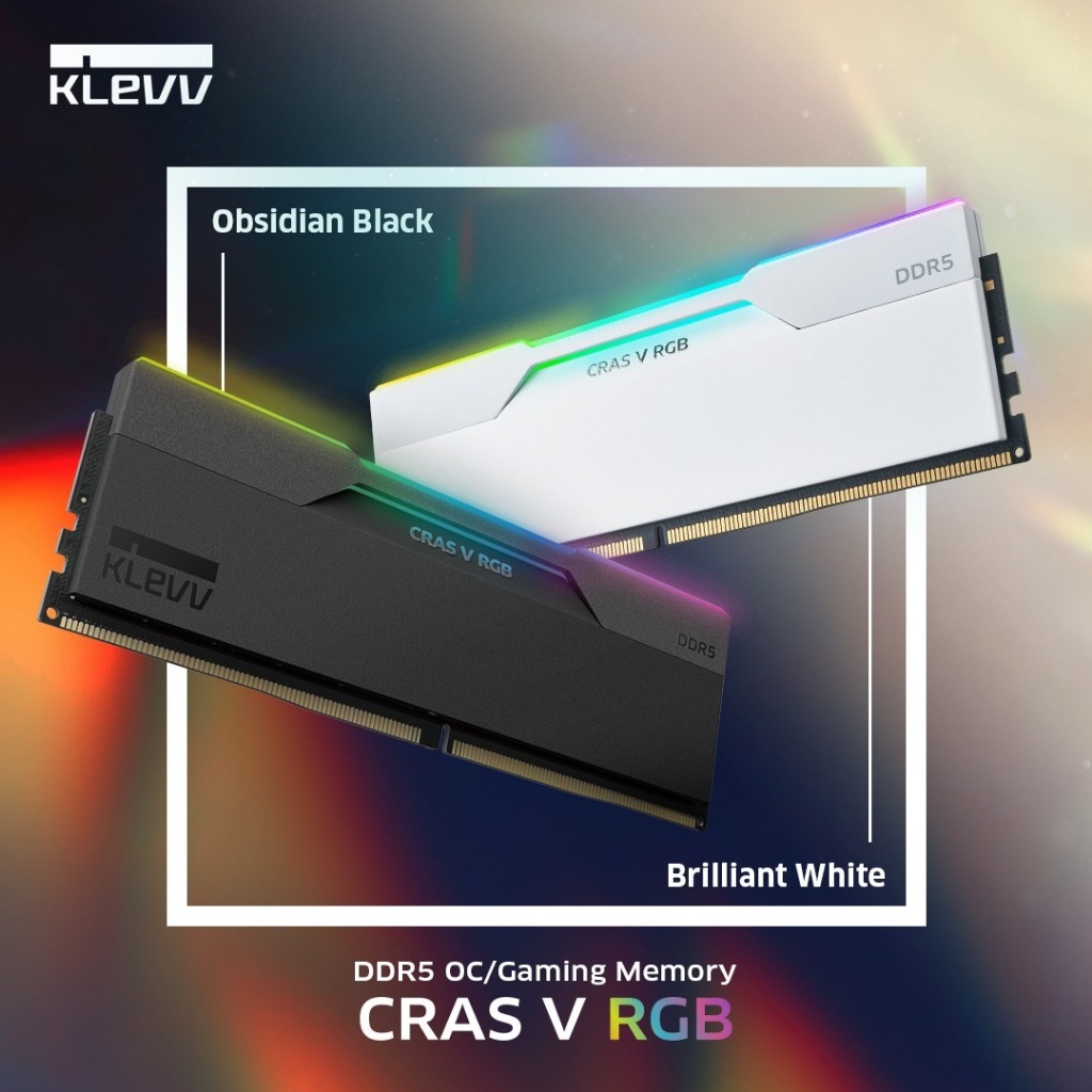KLEVV Cras V RGB DDR5 Gaming OC Memory RAM Unbuffered 6000MHz 16GB ...