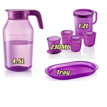 Tupperware Universal Jar Pitcher 4.5L Jugs Pitchers Water dispenser ...