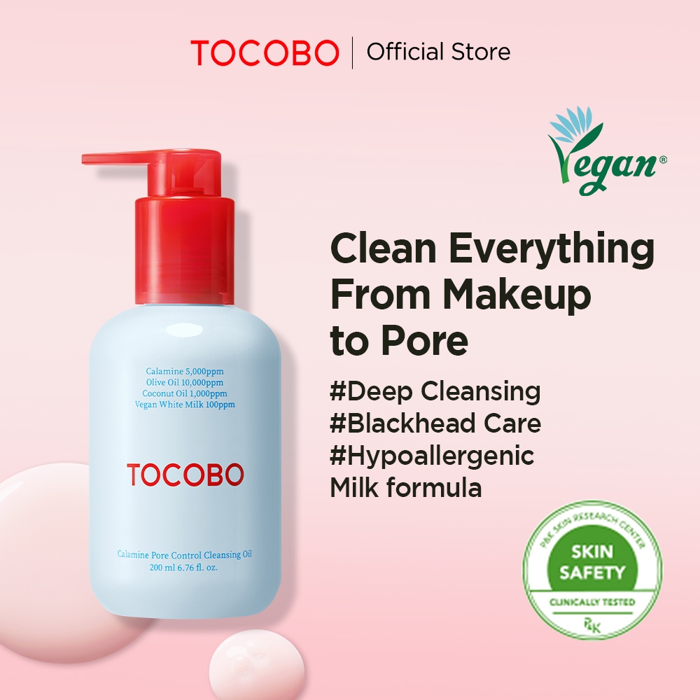 [TOCOBO] Calamine Pore Control Cleansing Oil 200ml | Shopee Malaysia