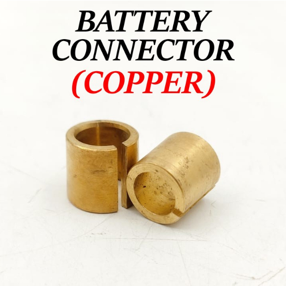 100% COPPER BATTERY CONNECTOR BATTERY TERMINAL ADAPTER KEPALA BATERI ...