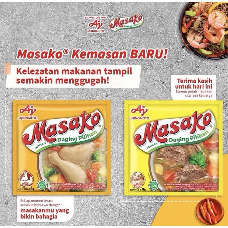 Penyedap Rasa Masako ( 12 sachet) | Shopee Malaysia