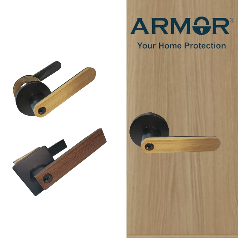 [ARMOR]Tubular Lever Handle ATLR1900 / 2900(BRWET)light wood tubular ...