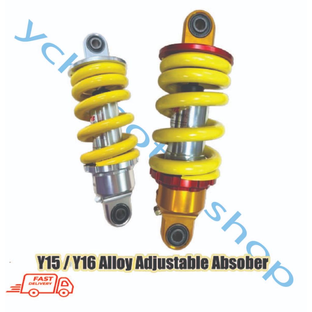 YAMAHA Y15 Y16 RACING ALLOY ADJUSTABLE ALUMINIUM ABSOBER KAYABA PRO ACE ...