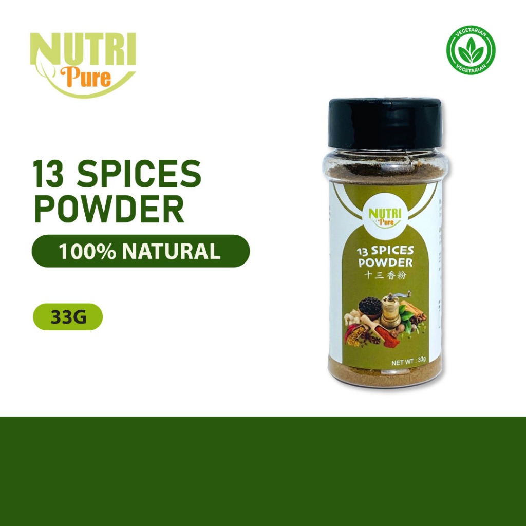 Nutri Pure 13 Spices Powder 33g | 十三香粉 | Shopee Malaysia