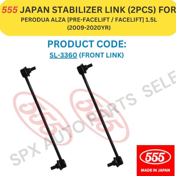 555 JAPAN GENUINE STABILIZER LINK FRONT FOR PERODUA ALZA [PRE-FACELIFT ...