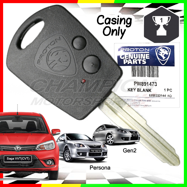 Original Proton Remote Key Fob Casing Shell Only New Saga VVT 2016 ...