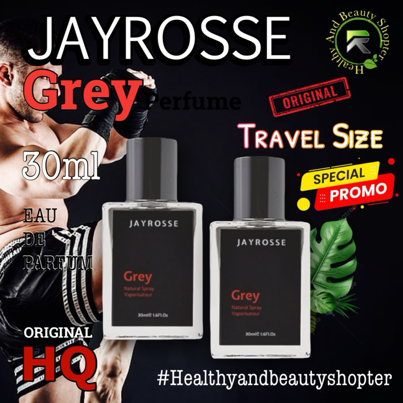 [ORIGINAL] JAYROSSE GREY PERFUME EDP 100% ORIGINAL HQ | Shopee Malaysia