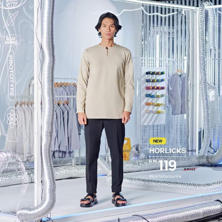 READY STOCK KURTA BULAN BINTANG DESIGN (A) | Shopee Malaysia