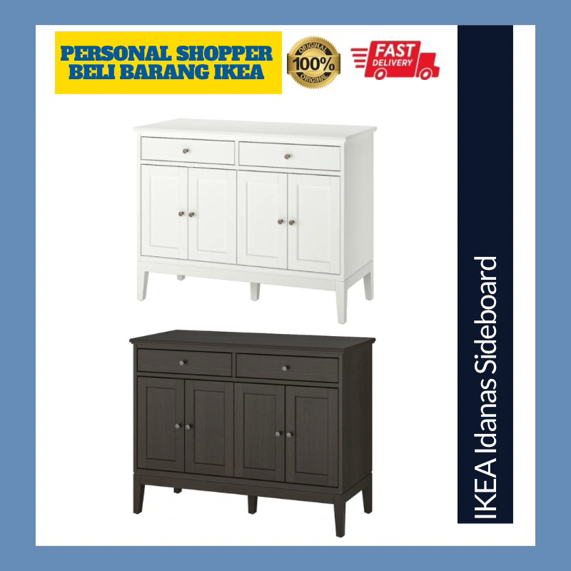 [INSTALLATION SERVICE PROVIDED] IKEA Idanas IDANÄS Sideboard Drawer ...