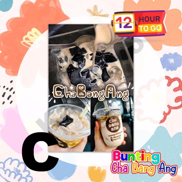 Bunting Air Cha Bang Ang (2x3 kaki) | Kawaiiyo | Shopee Malaysia