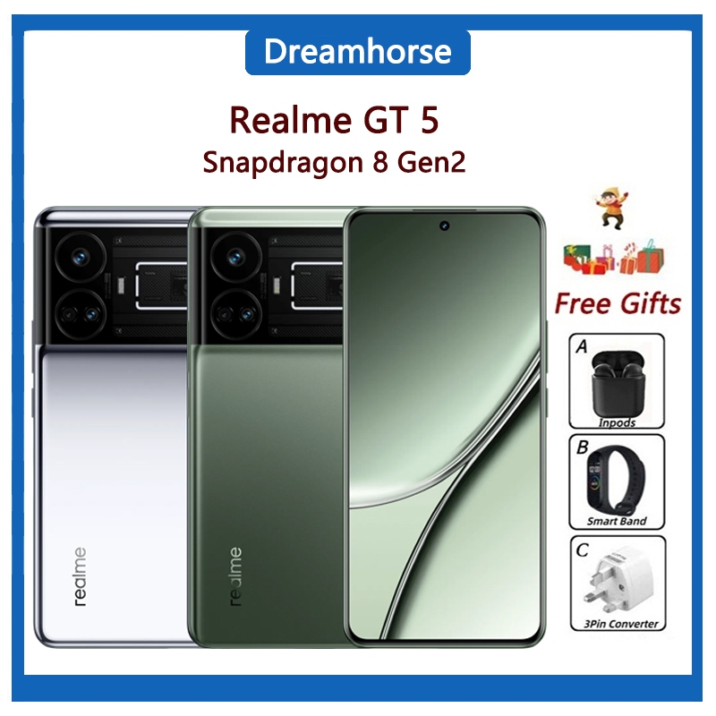 【Global Rom】Realme GT5 Snapdragon 8 Gen 2 150w/240w Fast Charge AMOLED ...