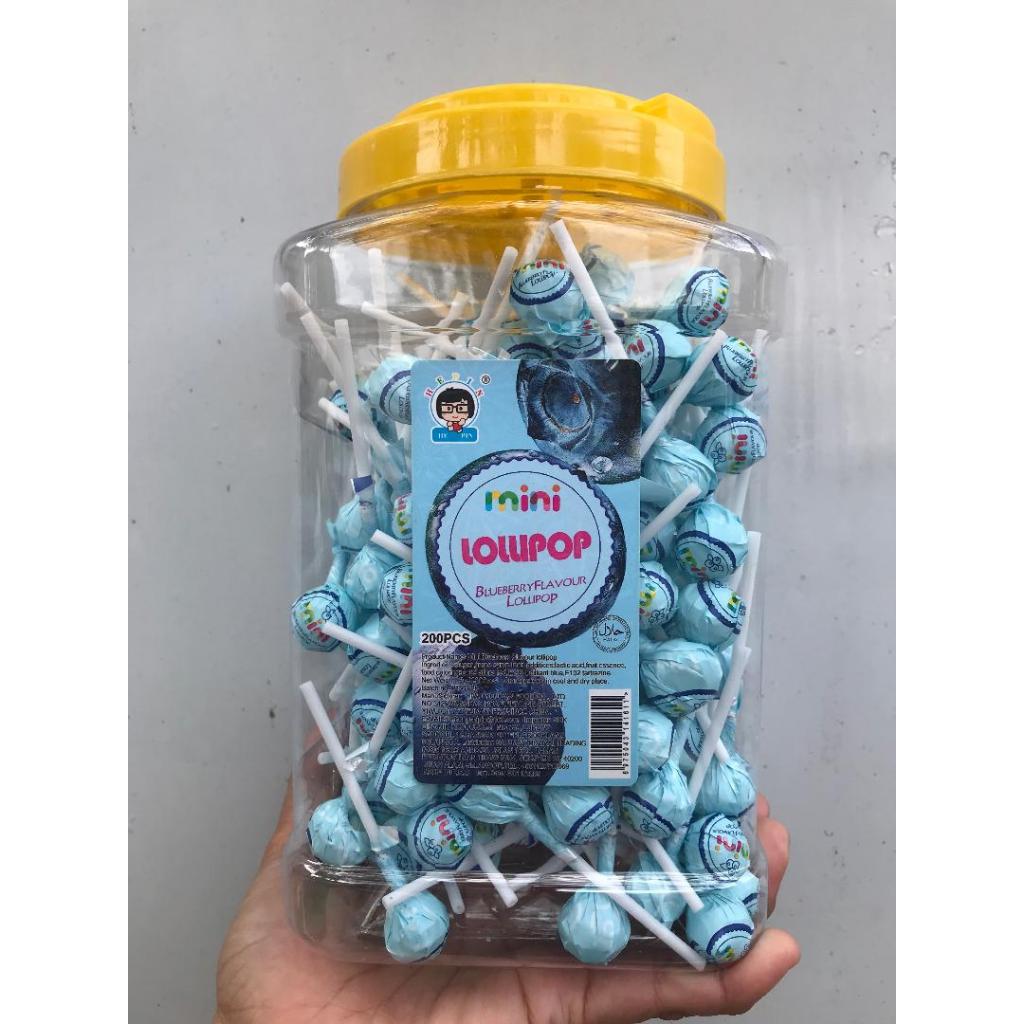 200 Pcs Mini Lollipop Candy Coke Cola/Planet/Sprite/Rainbow/Milk/Watermelon/Soccer/Mix Fruit ...