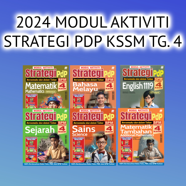 2024 BUKU KERJA MODUL AKTIVITI STRATEGI PDP KSSM TG 4 Sasbadi | Shopee Malaysia