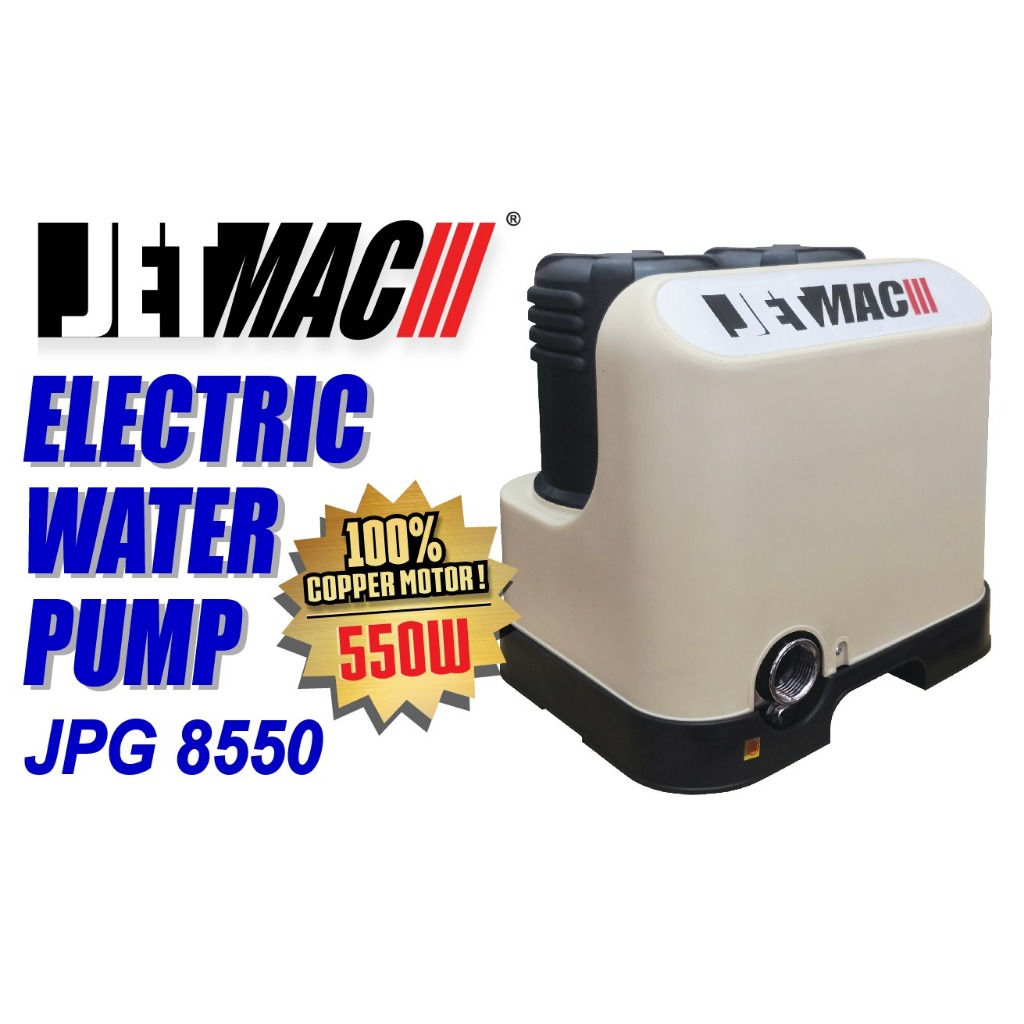 JETMAC ELECTRIC WATER PUMP JPG8550 | Shopee Malaysia