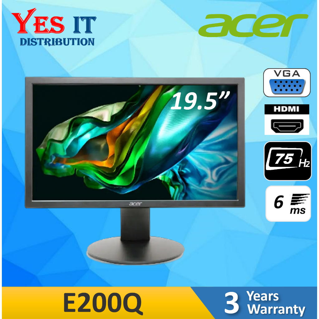 Acer E200Q / EK221Q / EK241-144HZ / EK251-144HZ / EK271-144HZ IPS Full ...